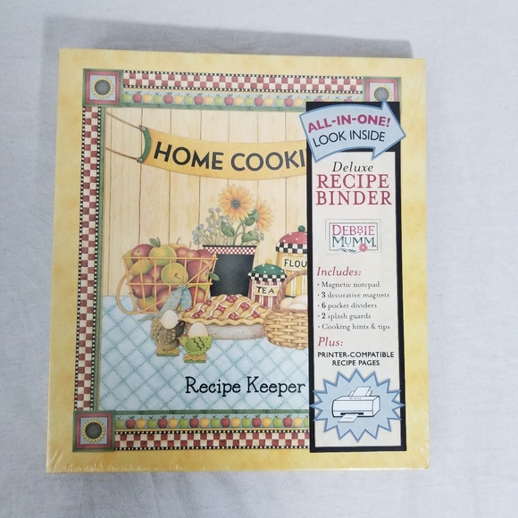 Debbie Mumm | Kitchen | Debbie Mumms Home Cooking Deluxe Recipe Binder ...